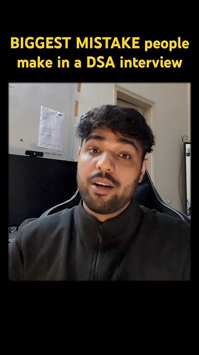 Remember this before your next DSA interview. #dsa #engineering #interview #tech - YouTube