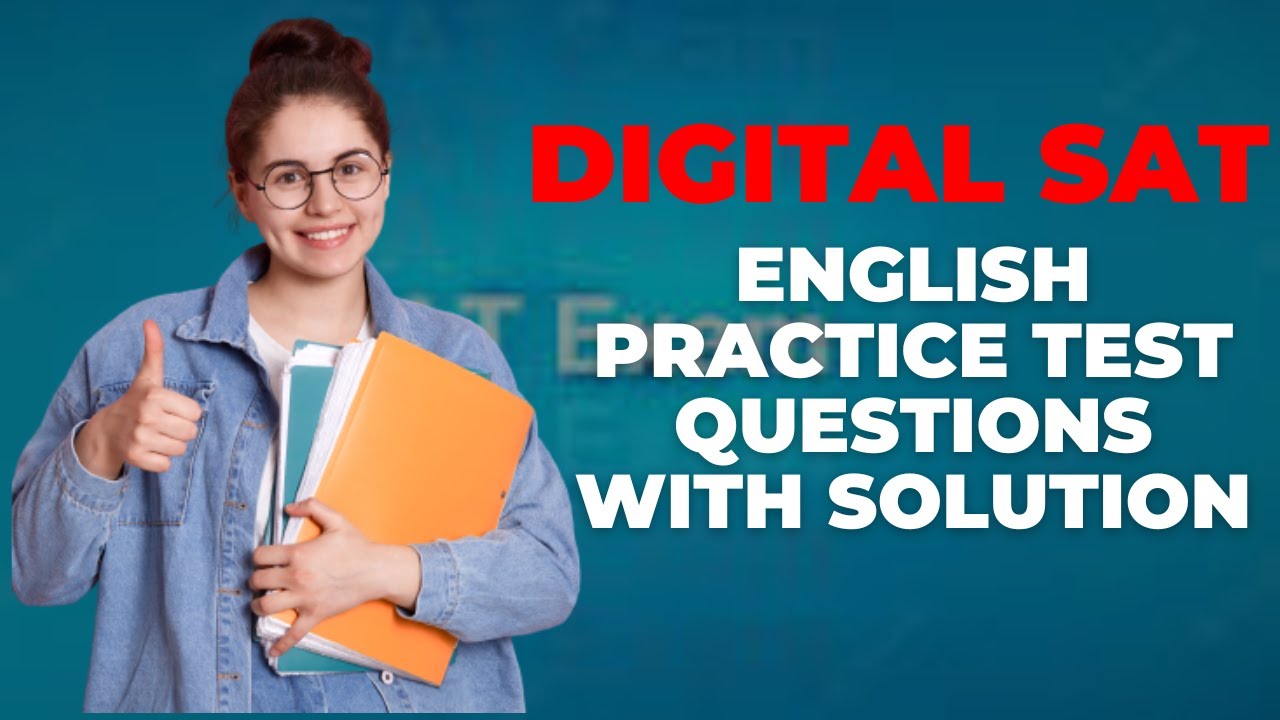 DIGITAL SAT ENGLISH PRACTICE QUESTION | SAT Practice Question 2.1 - YouTube