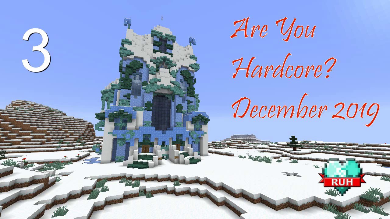 Minecraft Are You Hardcore November 2019 Ep 3: Perilous Pistons - YouTube