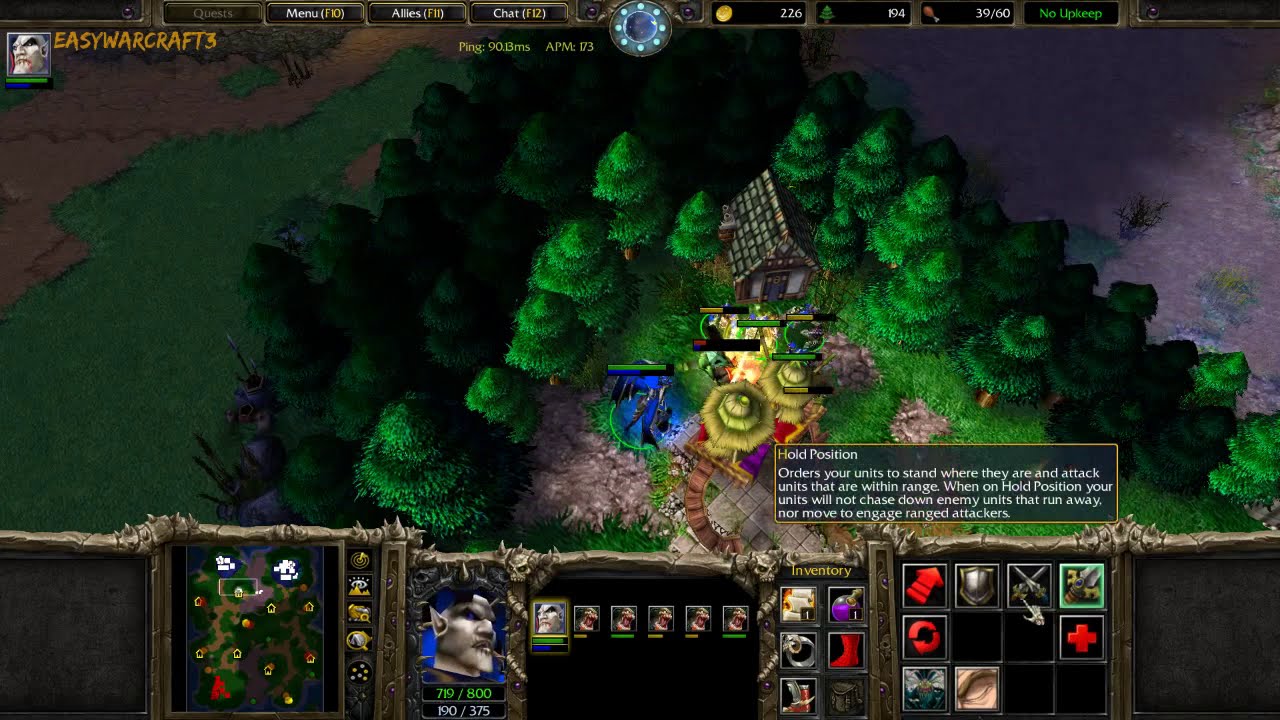 DREADLORD VS KEEPER OF THE GROVE - Warcraft 3 1v1 Northrend Ladder ...