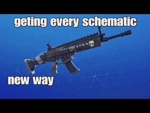 Fortnite stw /how to get all weapons