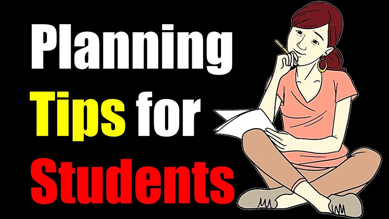 Planning Tips for Students - YouTube