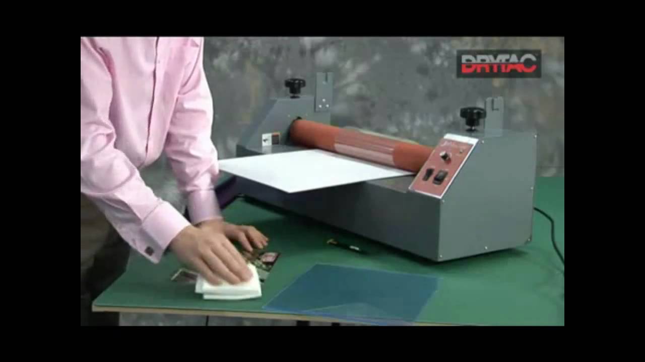 Drytac Jetmounter 26: Perspex Mounting - YouTube