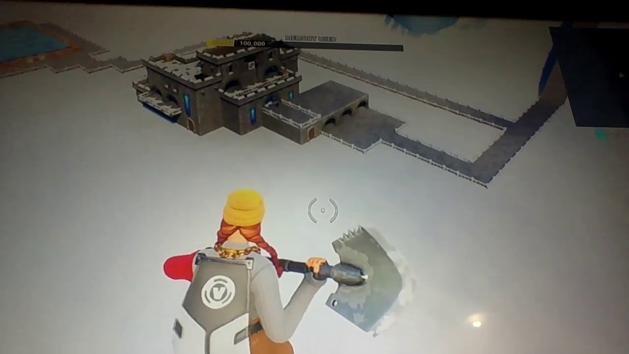 building an ice island in fortnite part 3 - YouTube