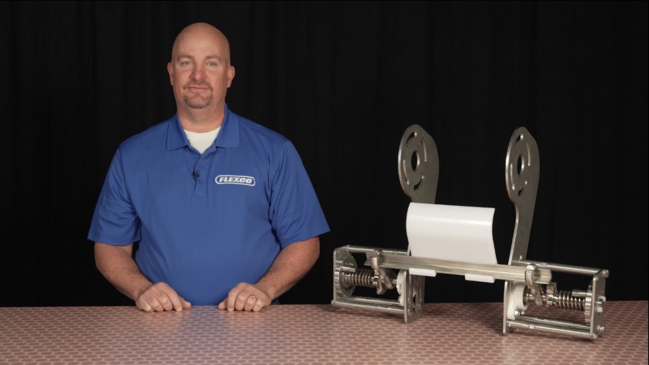 @FLEXCO FGP-C Food Grade Primary Cleaner for Cleated Belts - YouTube