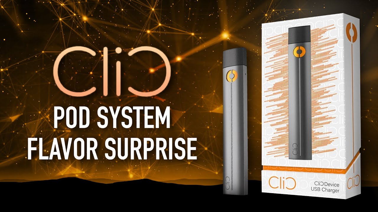 CLIC ☆ BEST CLOSED POD SYSTEM Flavor Surprise ☆ Unboxing & Review - YouTube