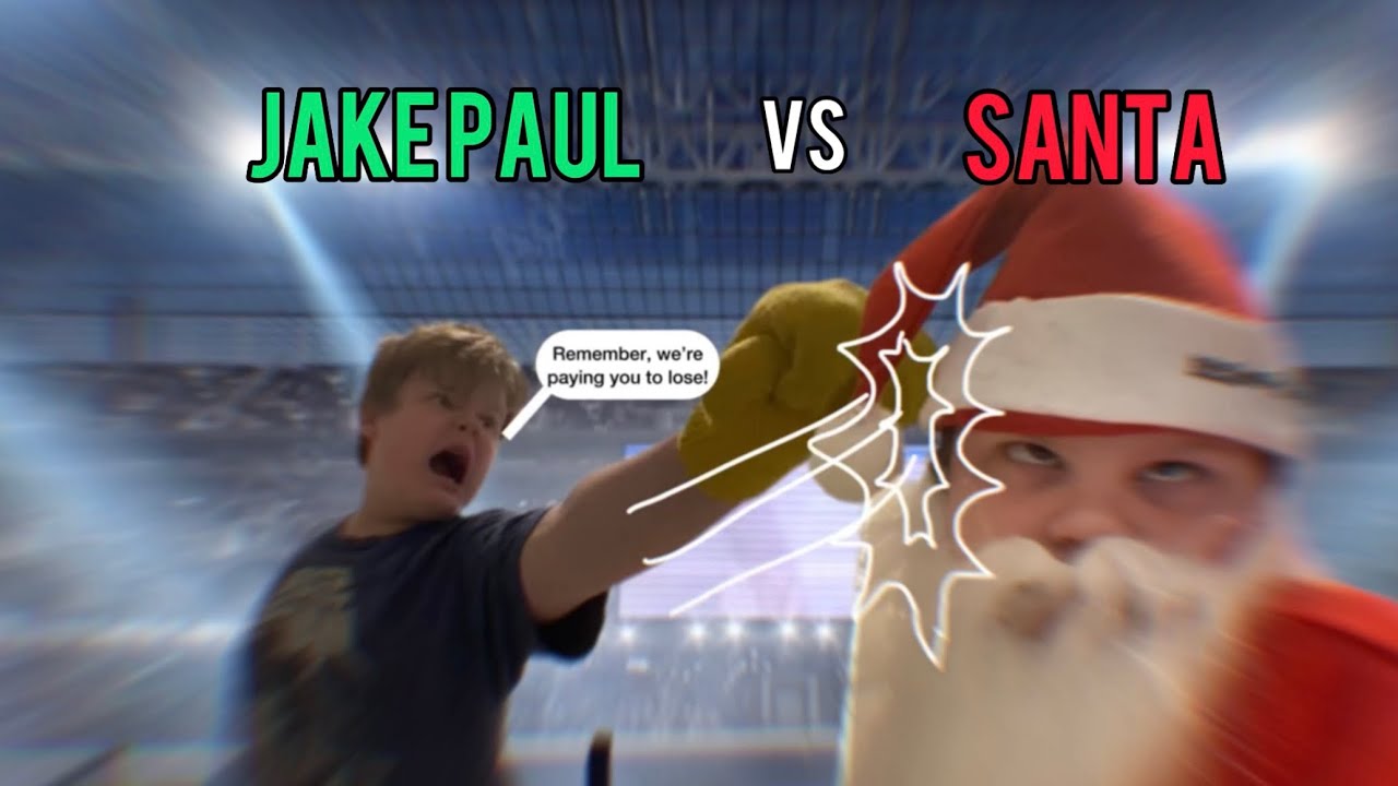 Jake Paul vs Santa - YouTube