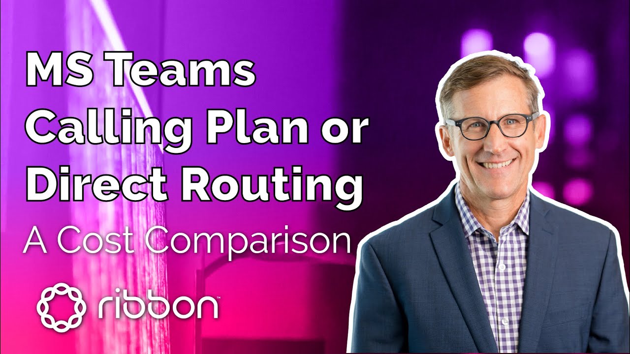 MS Teams Calling Plan or Direct Routing - Cost Comparison - YouTube