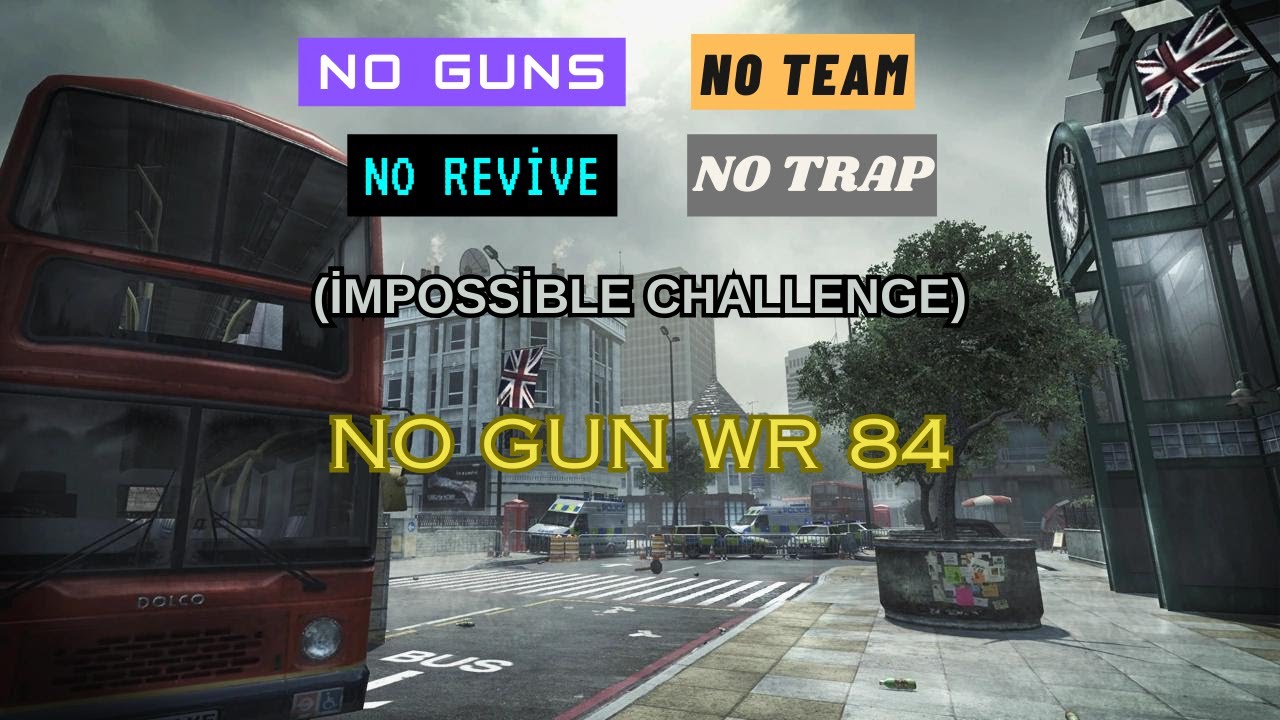 Mw3 Survival Solo Underground ''No Trap - No Team - No Gun - No Revive ...