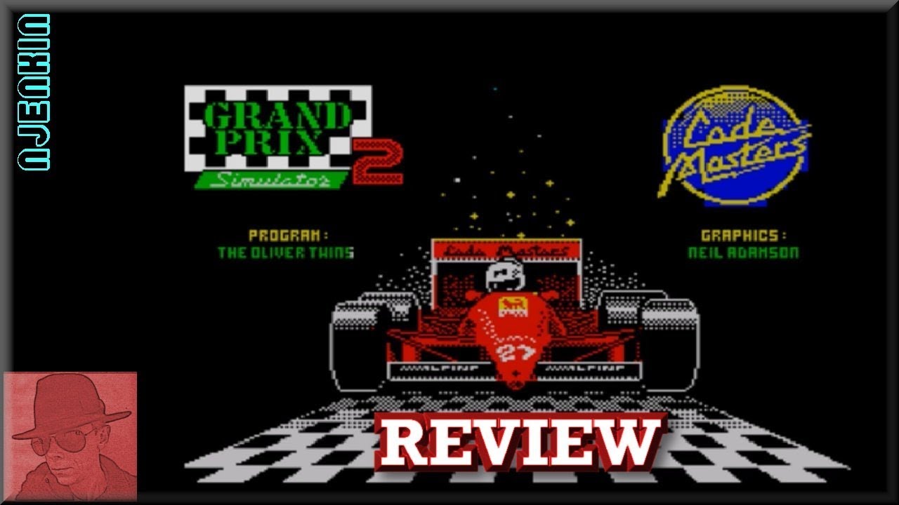 Grand Prix Simulator 2 - on the ZX Spectrum 48K !! with Commentary ...