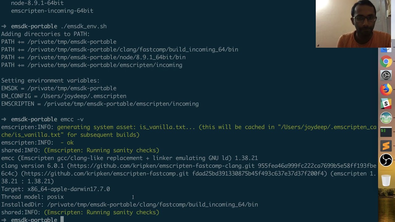 Create a Webserver using Rust Webassembly and Emscripten - YouTube
