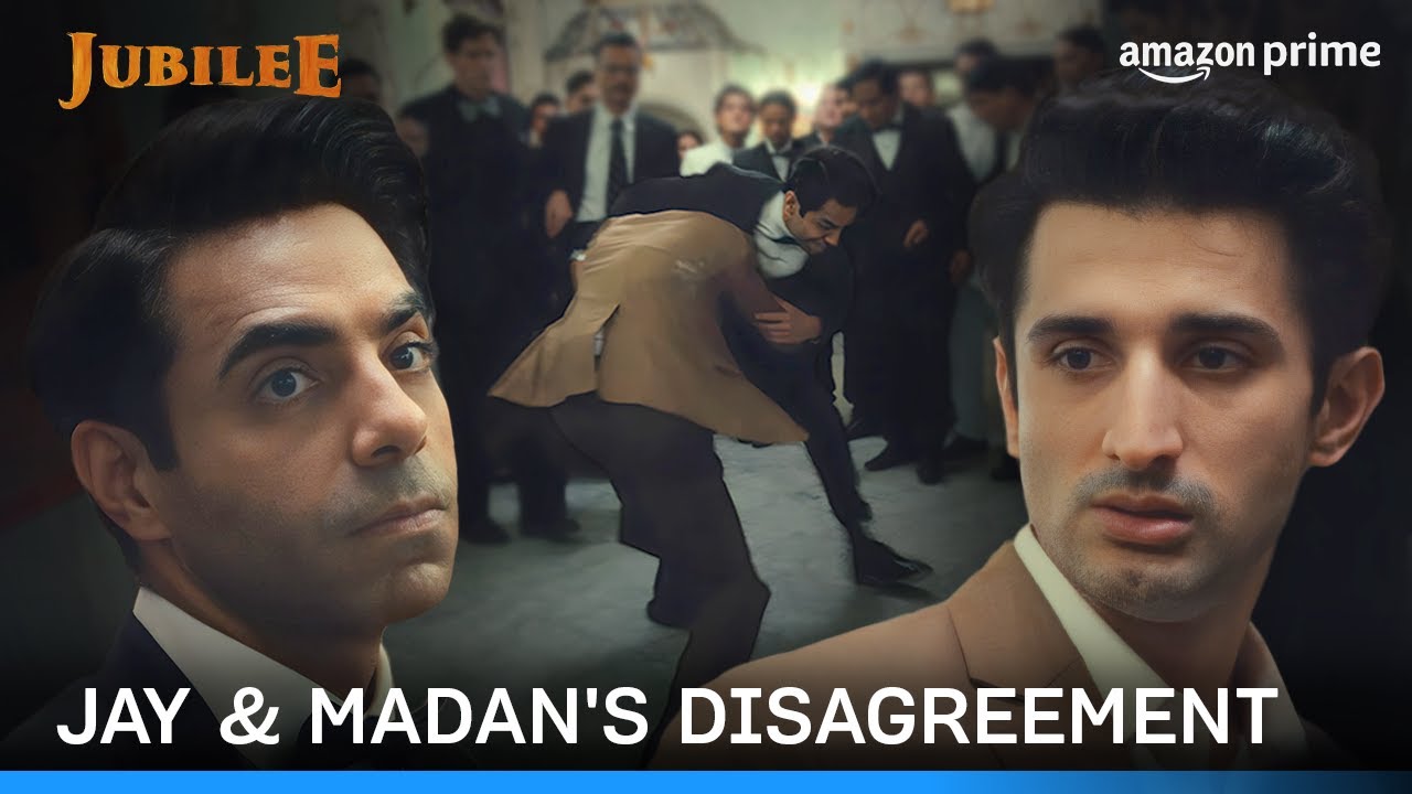 The Clash Between Jay And Madan | Jubilee | Aparshakti Khurana, Sidhant ...