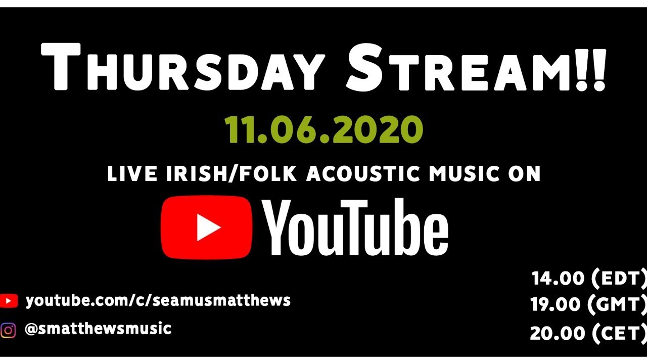 Thursday Live stream! - YouTube