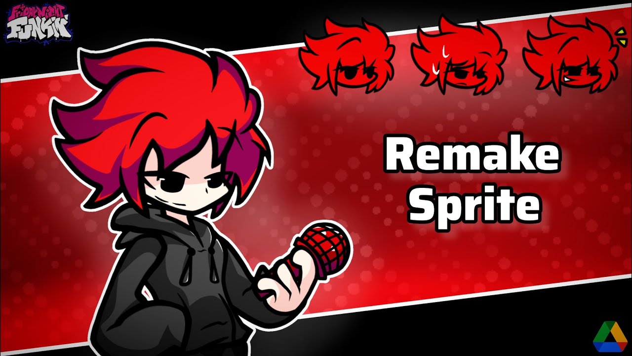FNF' - KyromX Remake Sprite (Tobias Cover)[Read Description] - YouTube