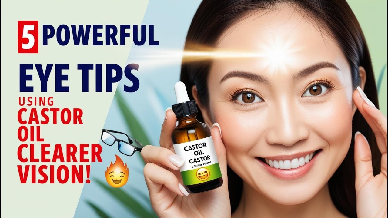 5 Powerful Eye Tips Using Castor Oil for Clearer Vision! - YouTube