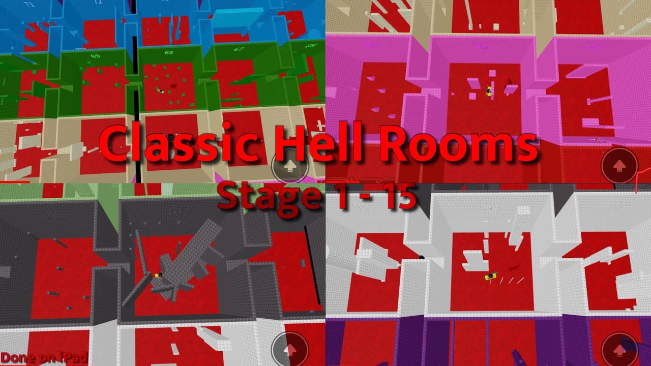 Classic Hell Rooms Stage 1 to 15 - YouTube