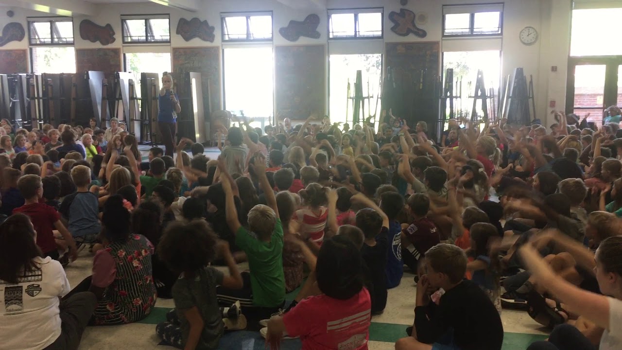 Atwater Elementary All School Crew Wave! - YouTube