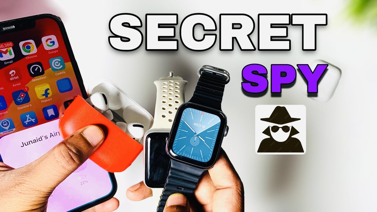 Apples Secret Spy Accessories | Control iphone With Your Apple Watch ...