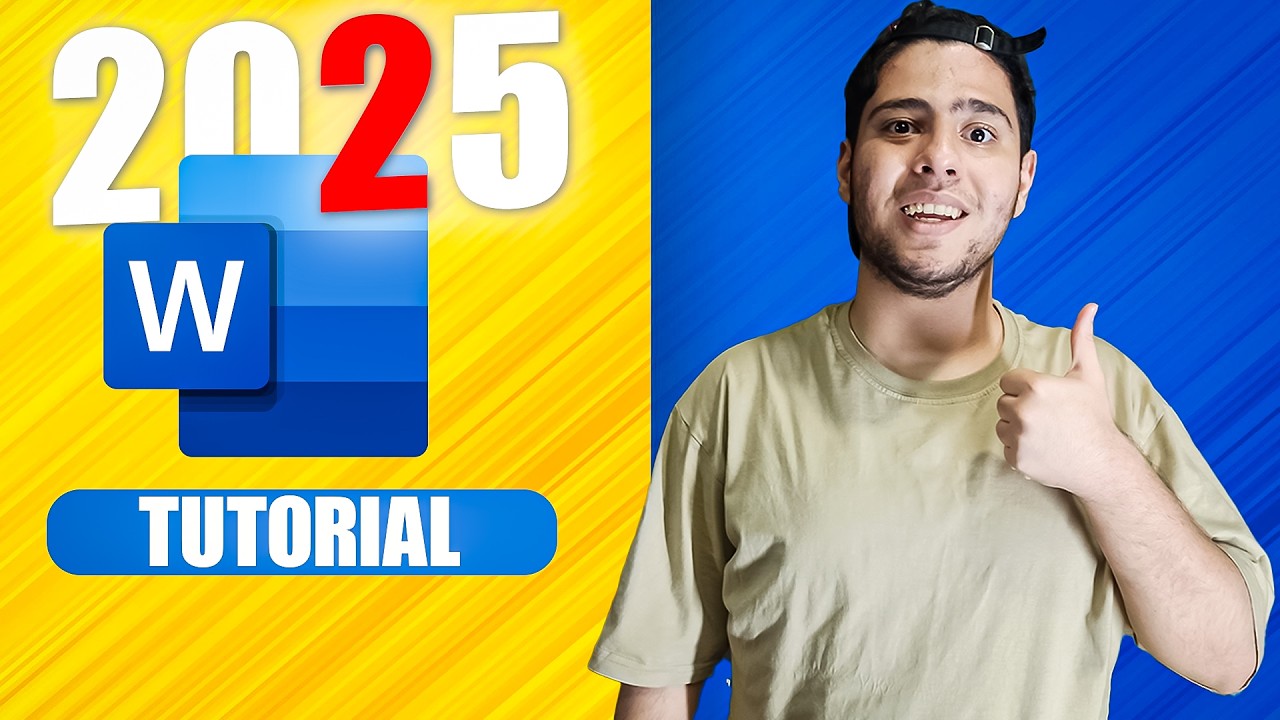 Microsoft Word for Beginners - The Complete Word Course In 2025 - YouTube