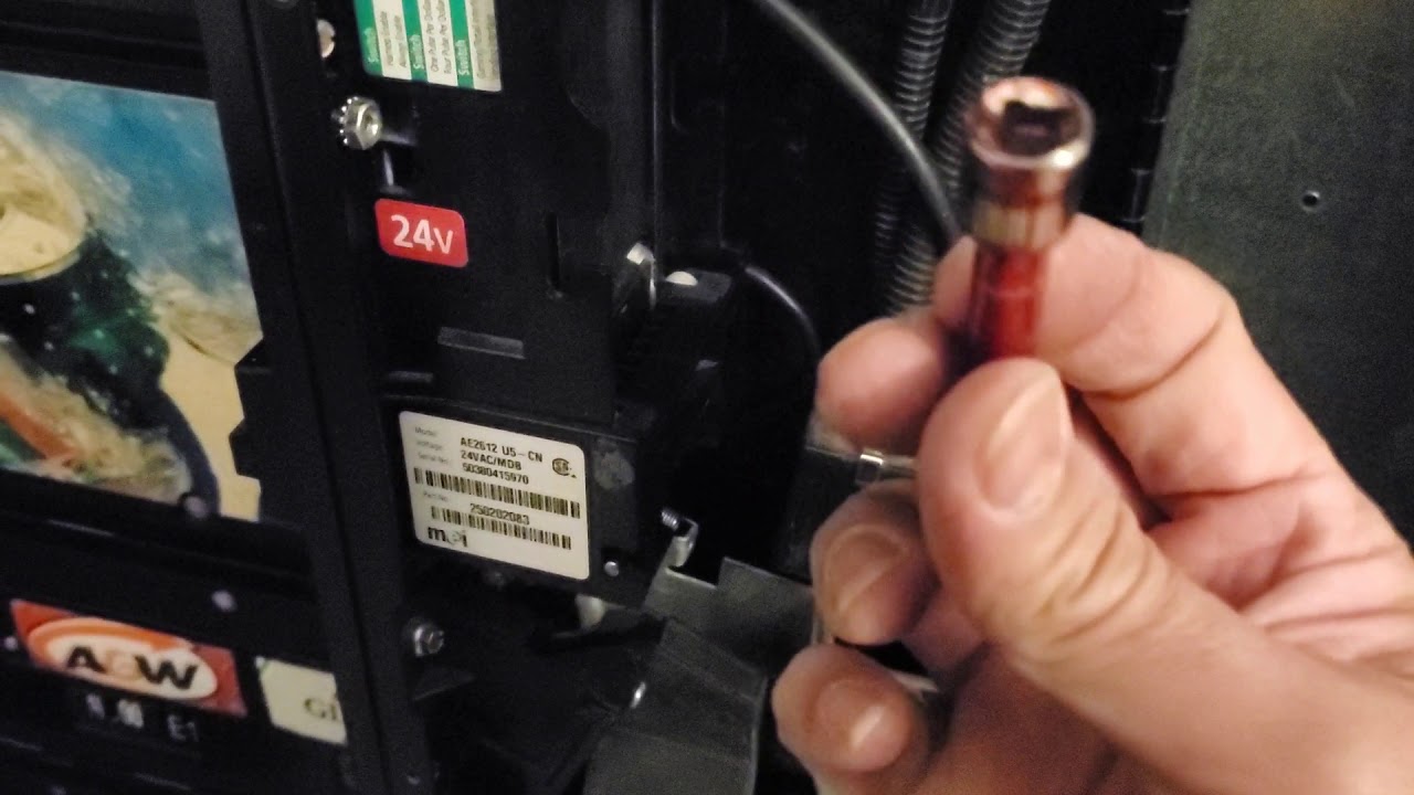 Save Money DIY Bill acceptor installation on Vending Machine - YouTube