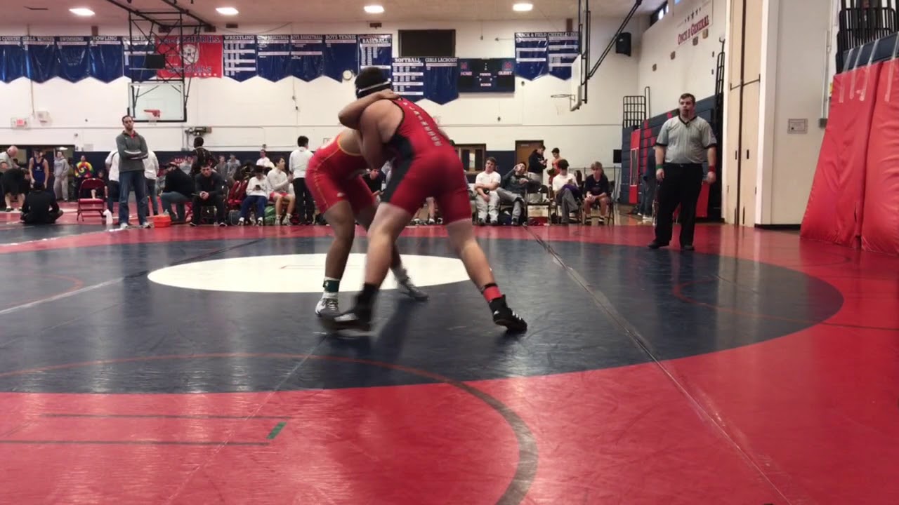 Alex Abrams vs Chaminade B 195lbs - YouTube
