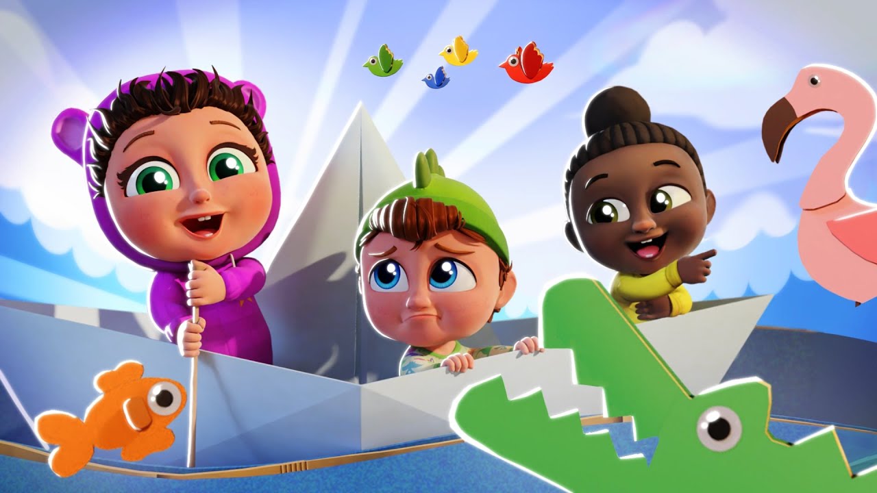 Row Your Boat | Learn To Count | Joy Joy World - YouTube
