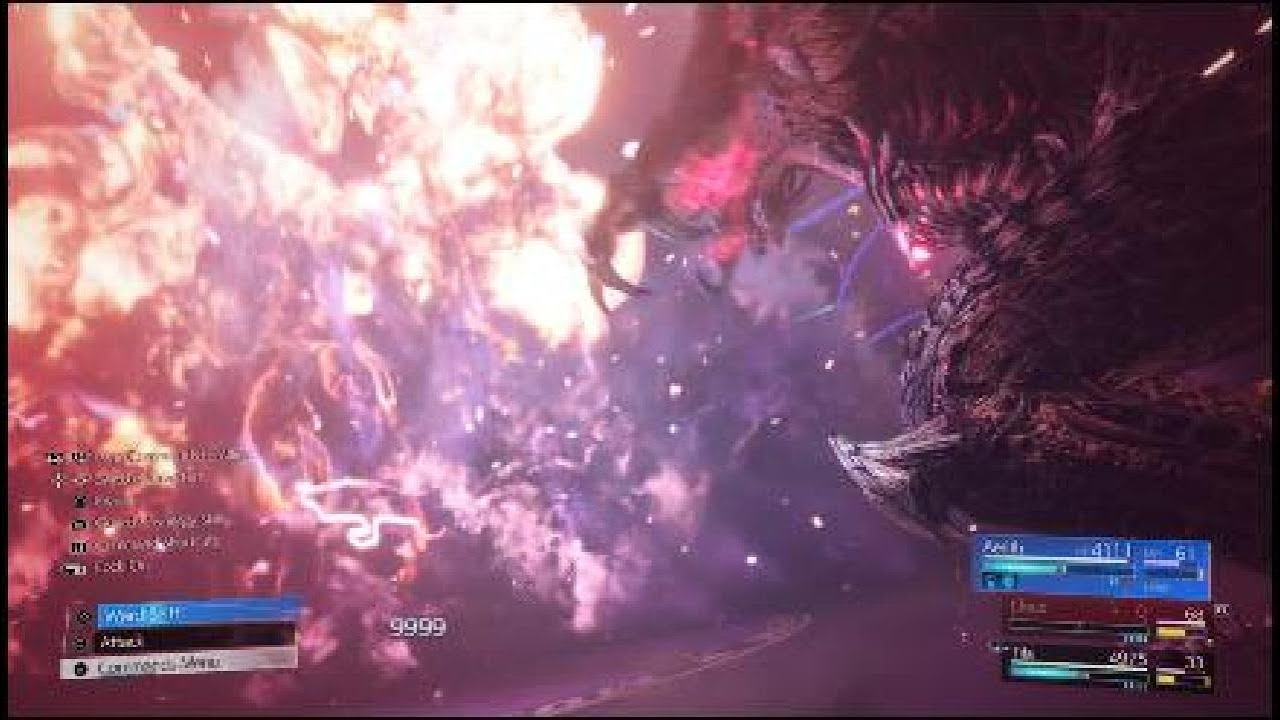 Bahamut Arisen Giga Flare Animation | Final Fantasy VII Rebirth - YouTube