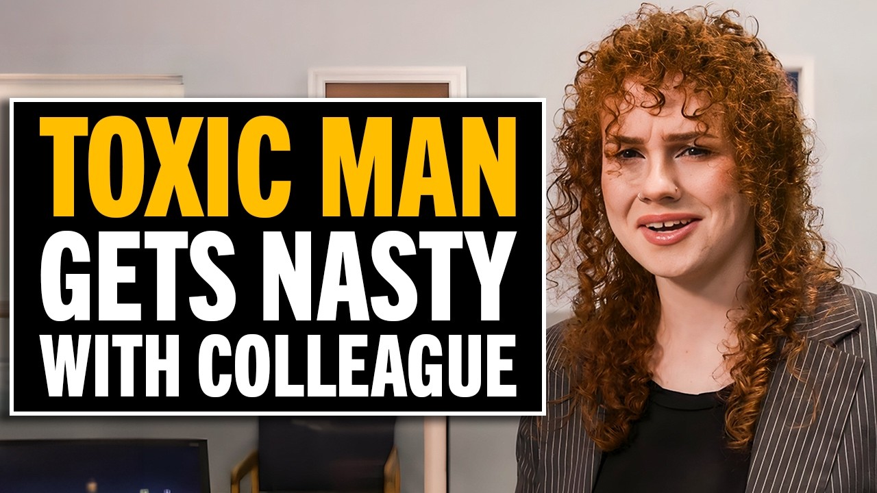 A Toxic Man Learned A Lesson From Harassing His Colleague - YouTube