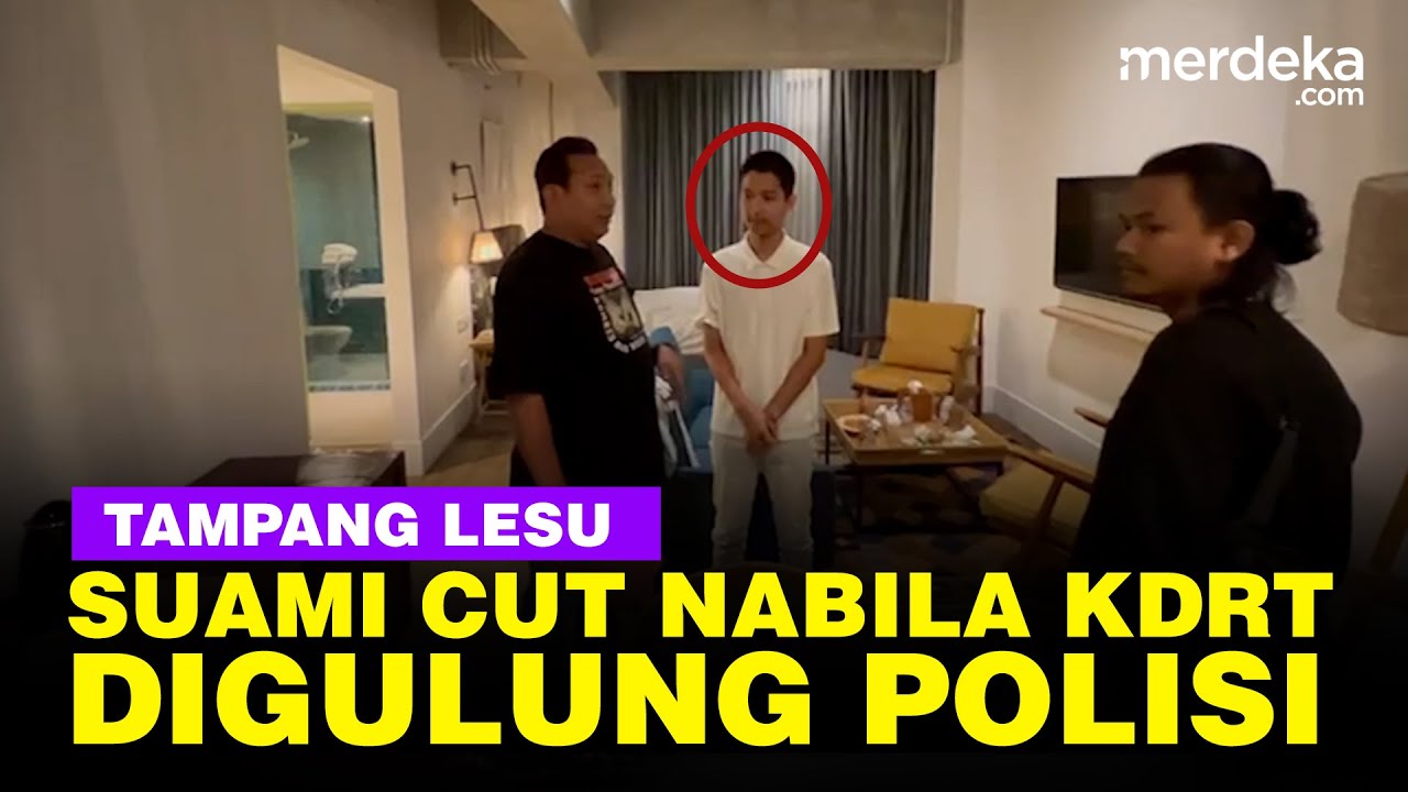 Detik Detik Armor Toreador Suami Cut Intan Nabila Digulung Polisi Kasus KDRT - YouTube