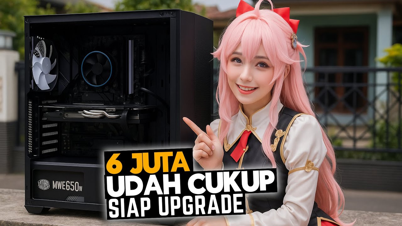 Rakit PC 6 Juta Udah Bisa Game Favorit, Siap Upgrade! Ft NYK Cora FC3 ...