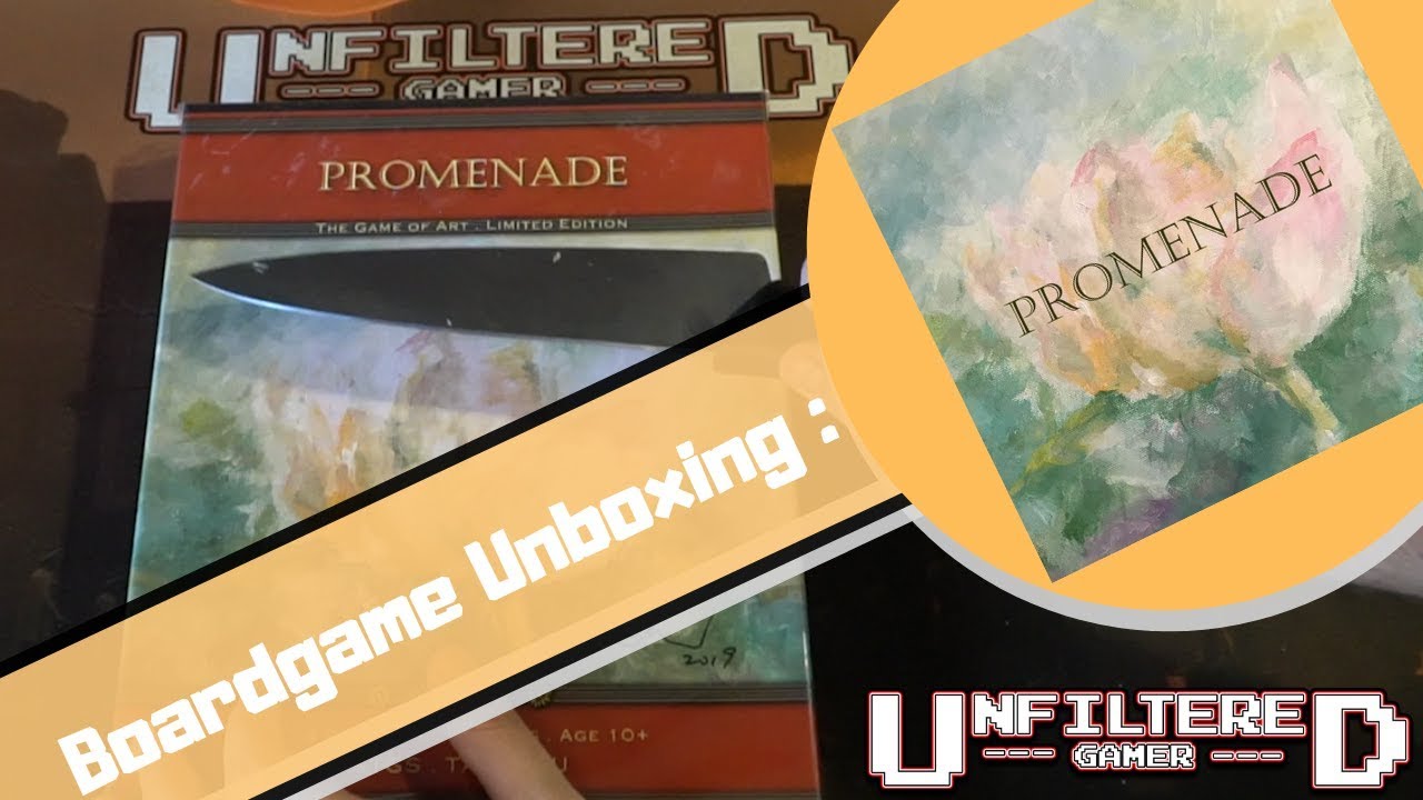 Promenade - Board Game Unboxing - YouTube