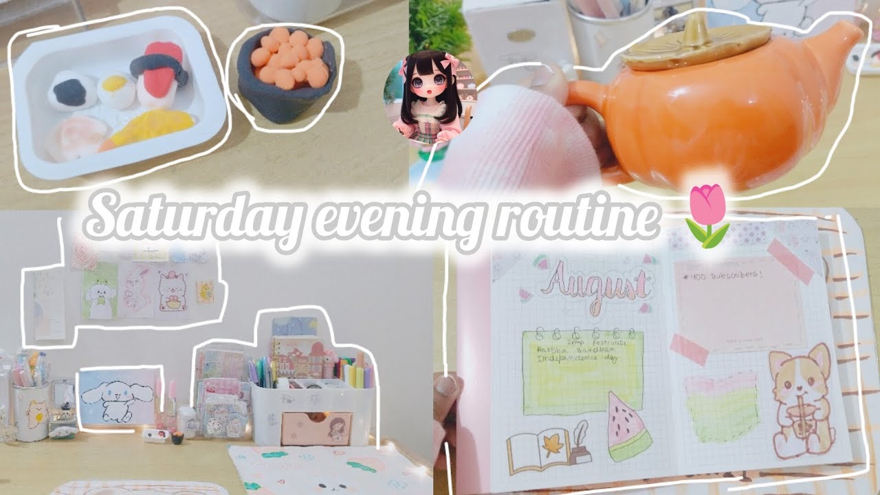 my aesthetic evening routine 🌷 (⁠ ⁠•⁠ᴗ⁠•⁠ ⁠). - YouTube