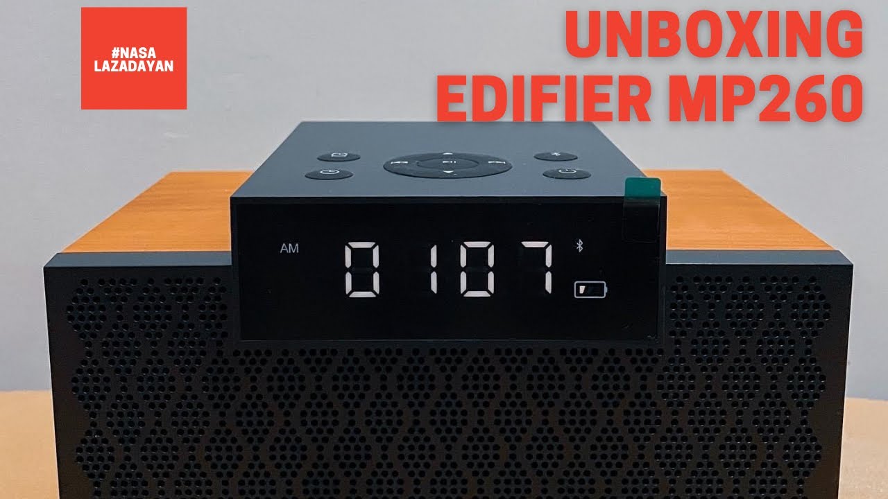 Unboxing EDIFIER MP260 Speaker #NASALAZADAYAN - YouTube