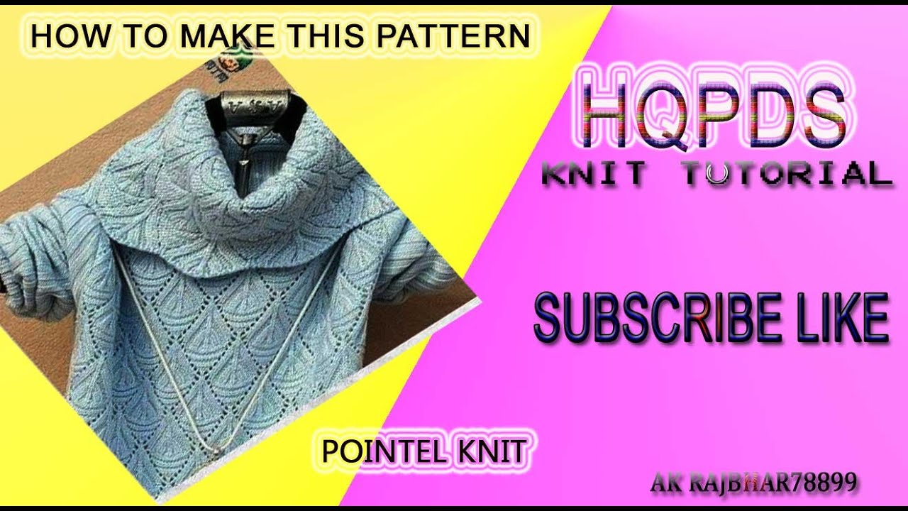 unique pattern making for winter in hqpds# - YouTube