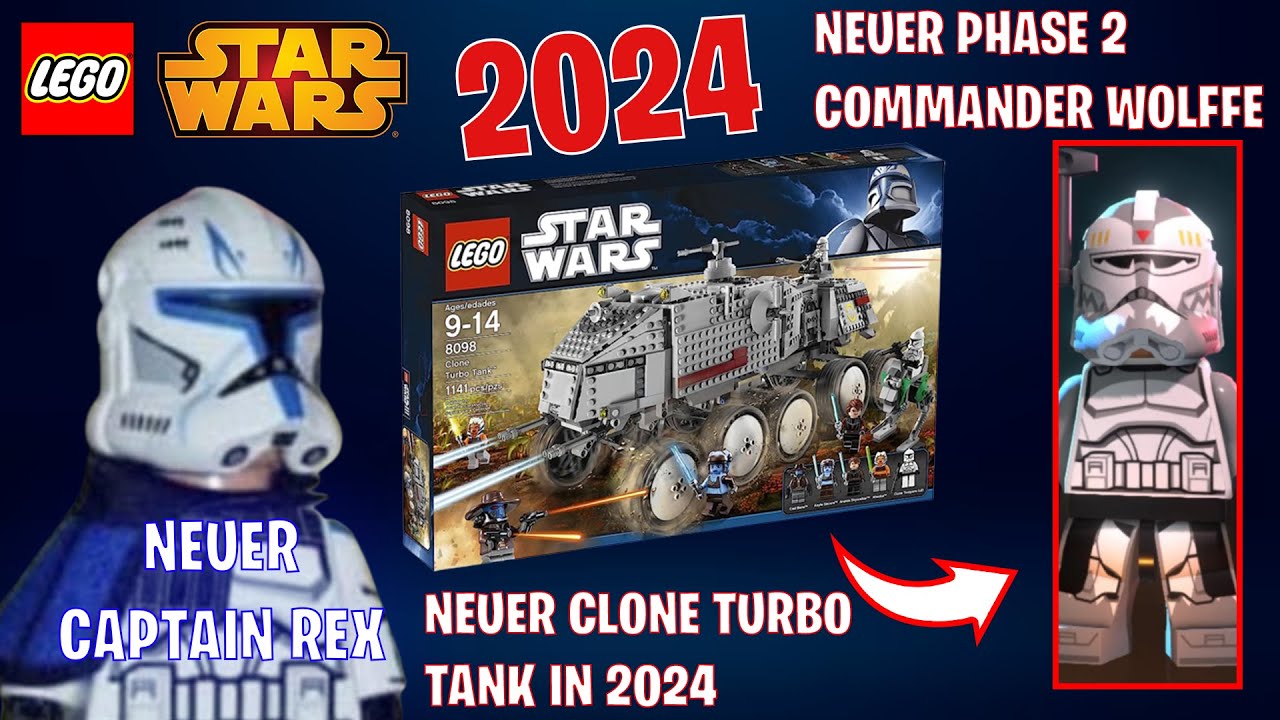 Lego hat inoffiziell geleaked dass es einen neuen P2 Commander Wolffe ...