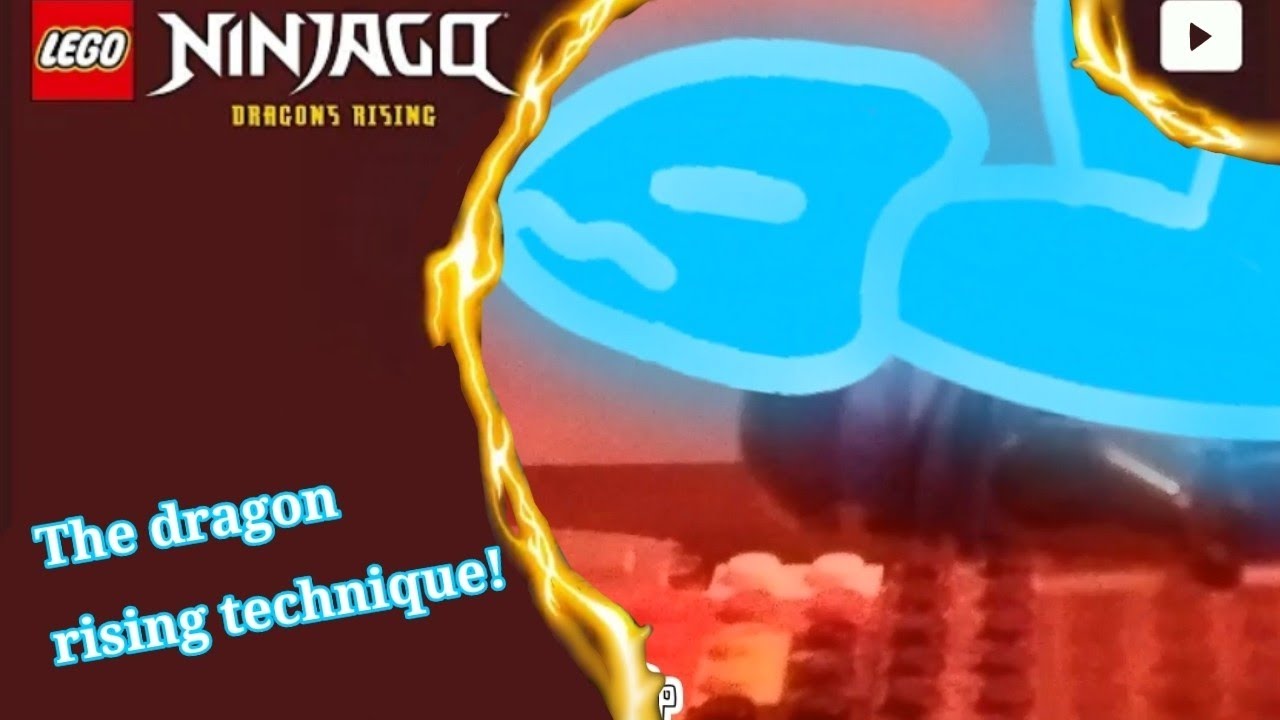 Nya and Lloyd unlocked The rising dragon technique!/season 2 recreation ...