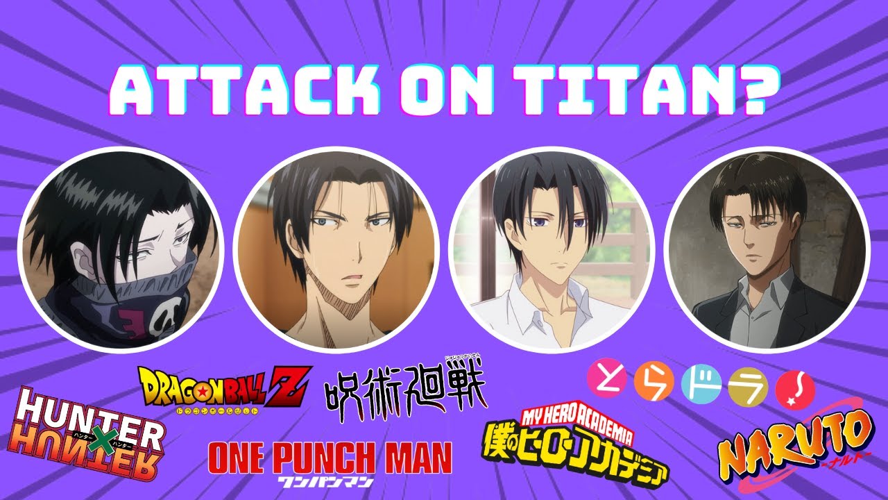 MATCH THE ANIME CHARACTER TO THE ANIME QUIZ! (EASY - HARD ANIME ...