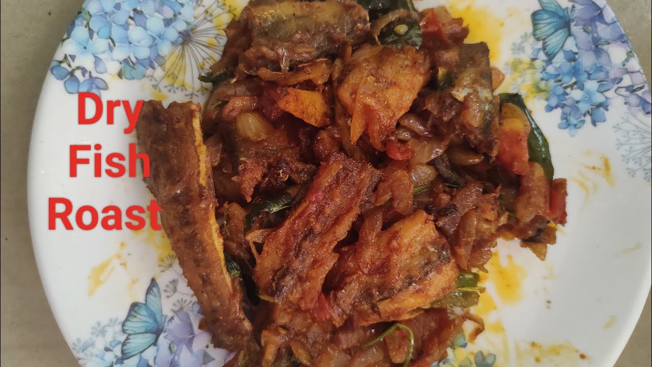 Dry Fish Roast #cooking #food # - YouTube