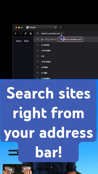 Speed up site searches using Chrome! #developer #efficiency #coding # ...
