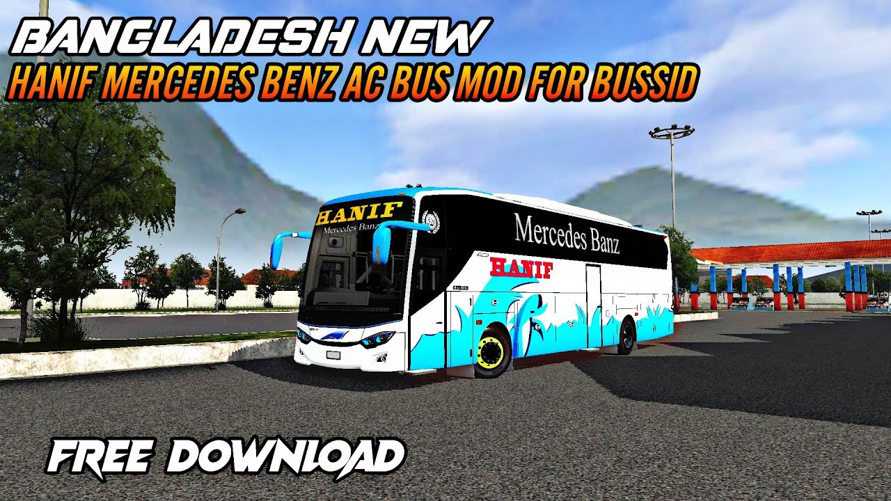FINALLY REALISE NEW HANIF ENTERPRISES AC BUS MOD FOR BUSSID - YouTube