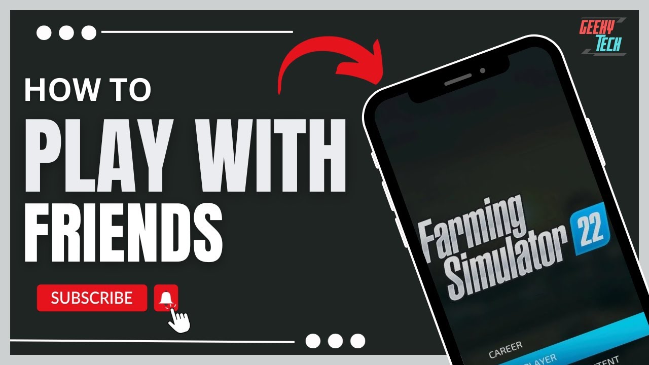 How To Play Farming Simulator 22 with Friends ! - YouTube