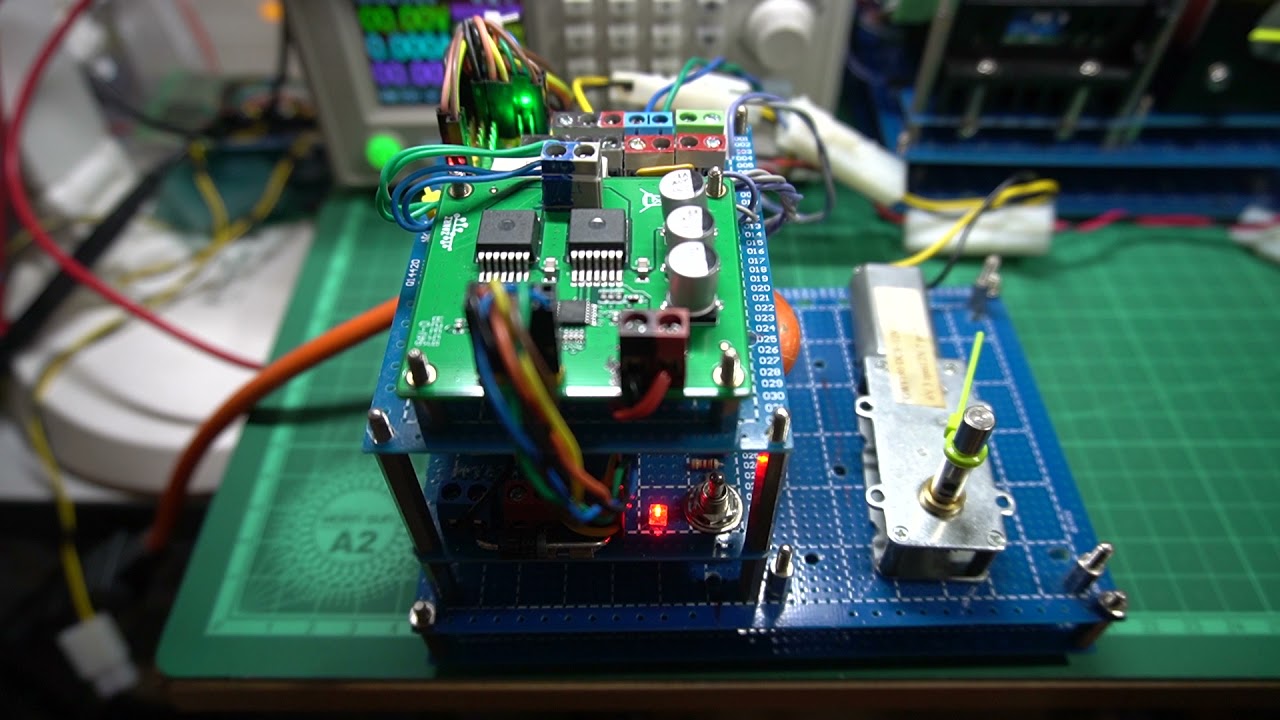 DC Motor Driver Module BTN7971B - YouTube