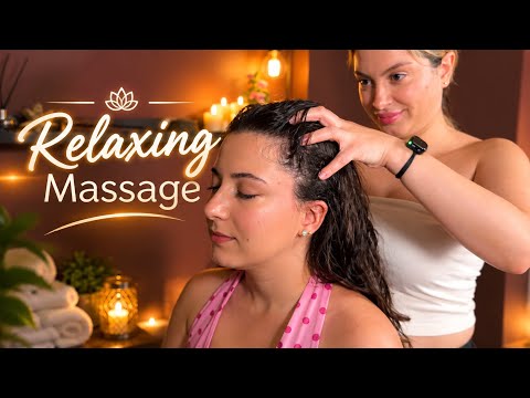 ASMR Relaxing Massage | Release Stress & Sleep Deeply | Lady Gamze