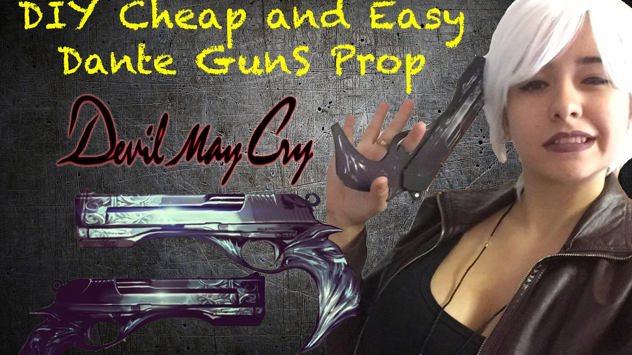 DIY Cheap Dante DMC Guns - YouTube