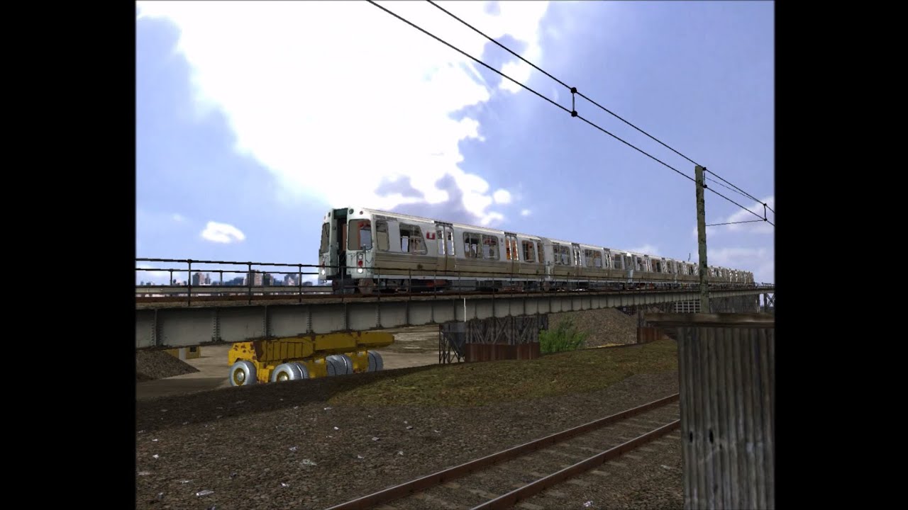 World Of Subways 1 HD: PATH PA-4 & PA-2 Trains On Newark Line ...