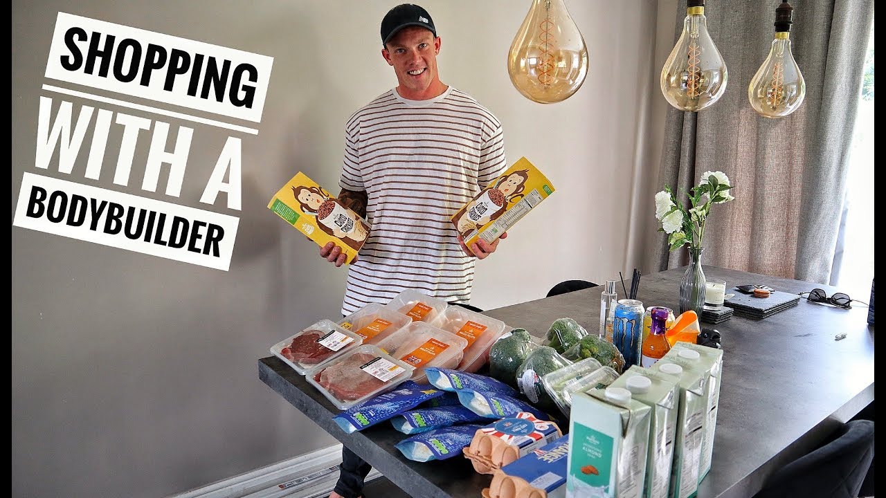 PHYSIQUE UPDATE / SHOPPING WITH A BODYBUILDER / 5 WEEKS OUT - YouTube