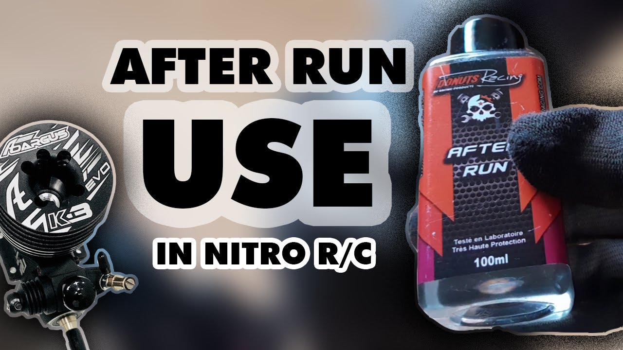 HOW TO USE AFTER RUN WITH NITRO ENGINES ? - YouTube