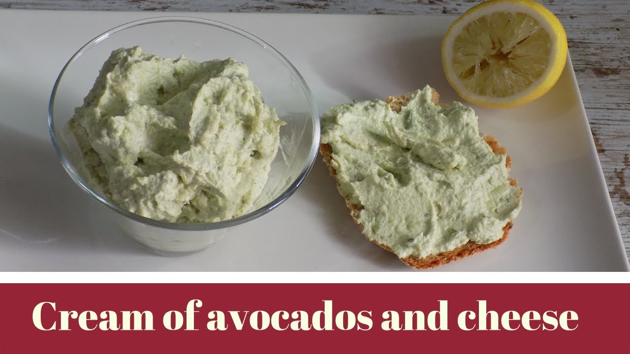 🥑 Avocado Cream and Cheese 🥑 - YouTube