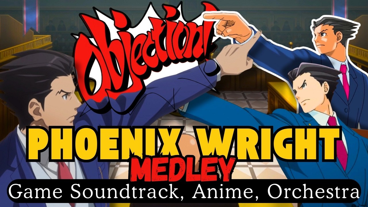 Phoenix Wright - Objection! Complete Medley | Ace Attorney OST, Anime ...