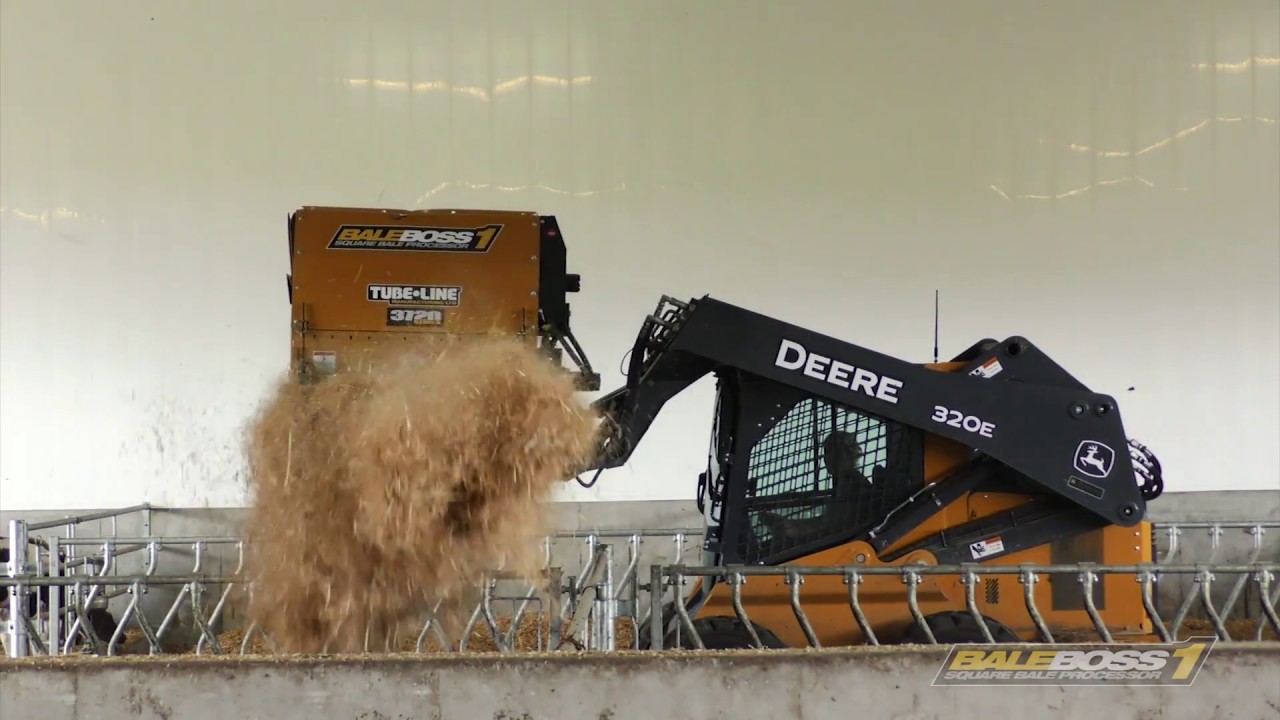 Tubeline Testamonial – Bale Boss 1 with Hogendoorn Dairy - YouTube